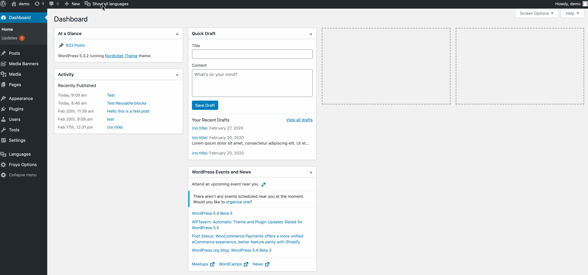 Polylang and no more available reusable blocks menu · Issue #437 · polylang/polylang · GitHub