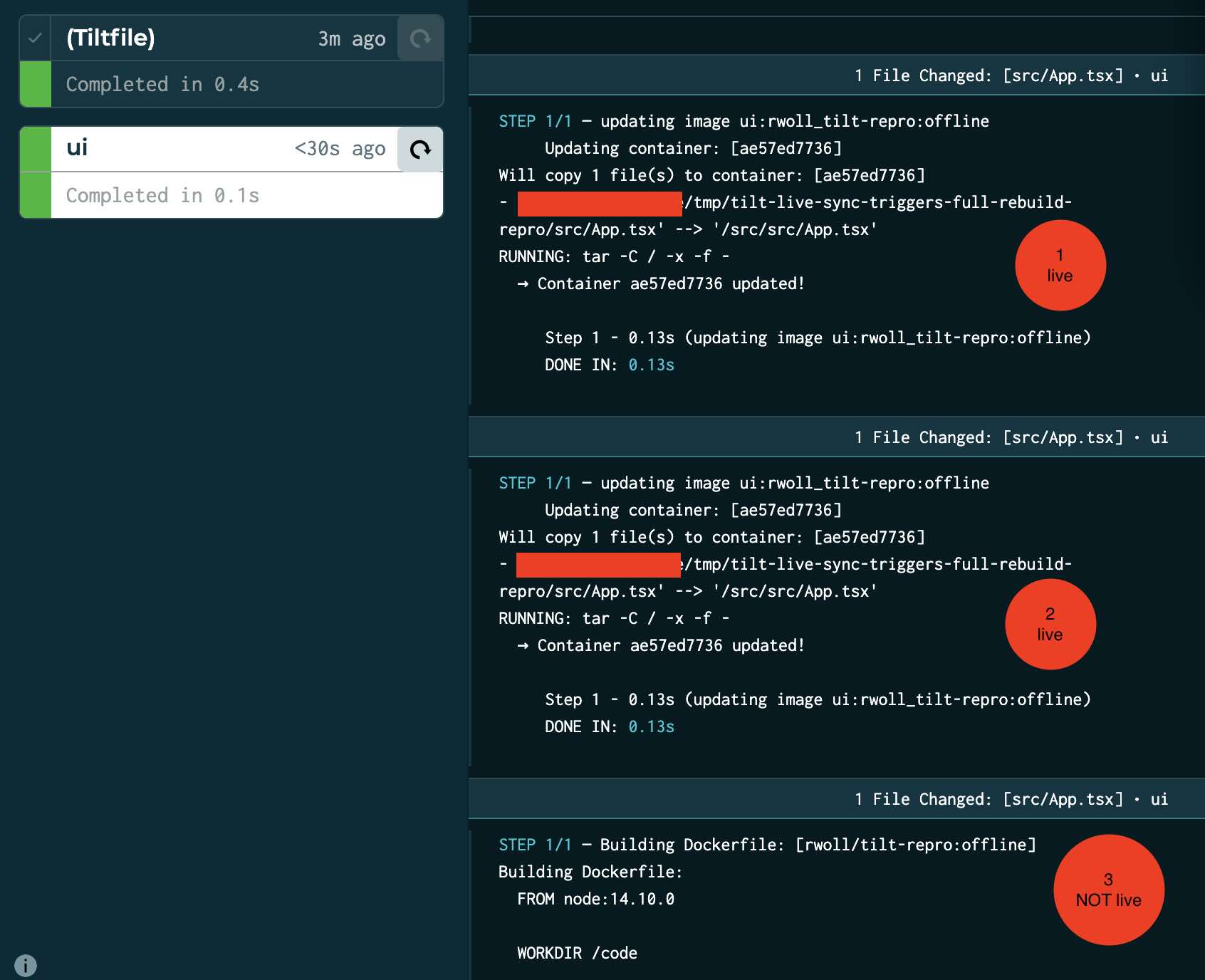 Live Sync Sporadically Does Full Rebuild · Issue #5196 · tilt-dev/tilt · GitHub