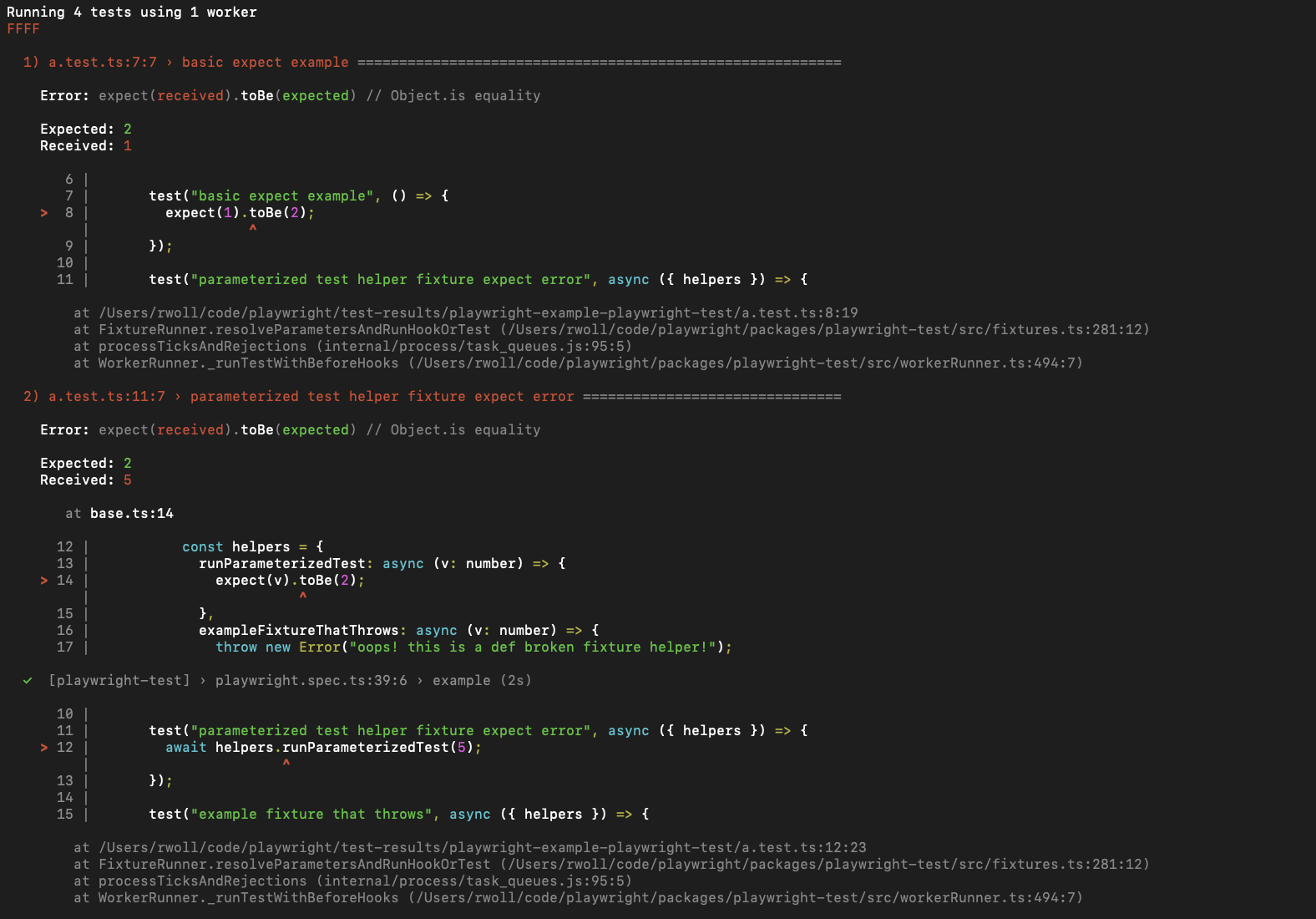 [feature] Reporters Verbose Stack Frames Option · Issue 11315 · Microsoft Playwright · Github