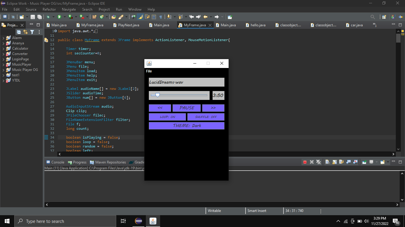 GitHub - DevAyu-Codes/MusicPlayer: A music player created using Java ...