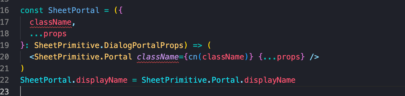 Errors in sheet.tsx · Issue #1727 · shadcn-ui/ui · GitHub