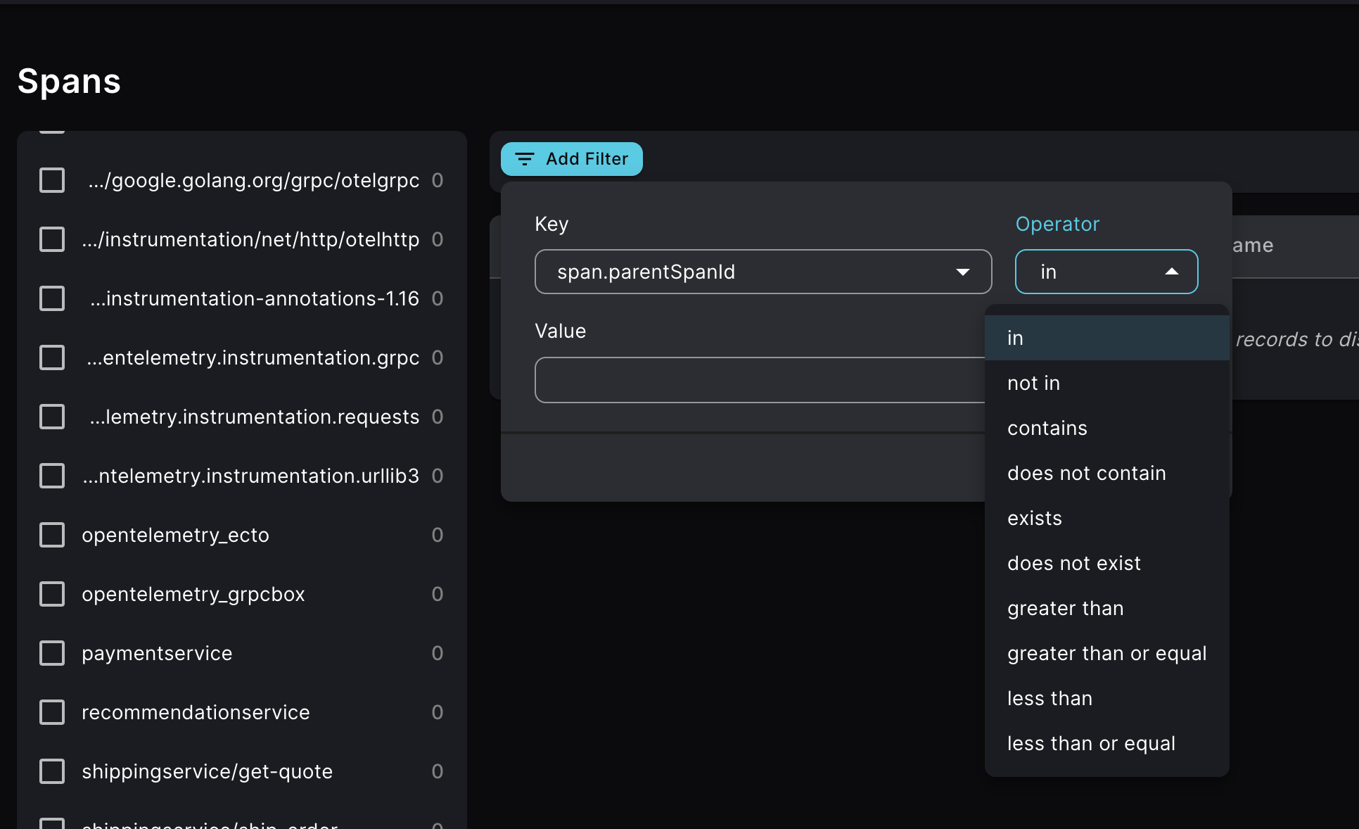 ♻️ Custom filters popover: width improvement for Key and Operator fields + add "X" icon for ...