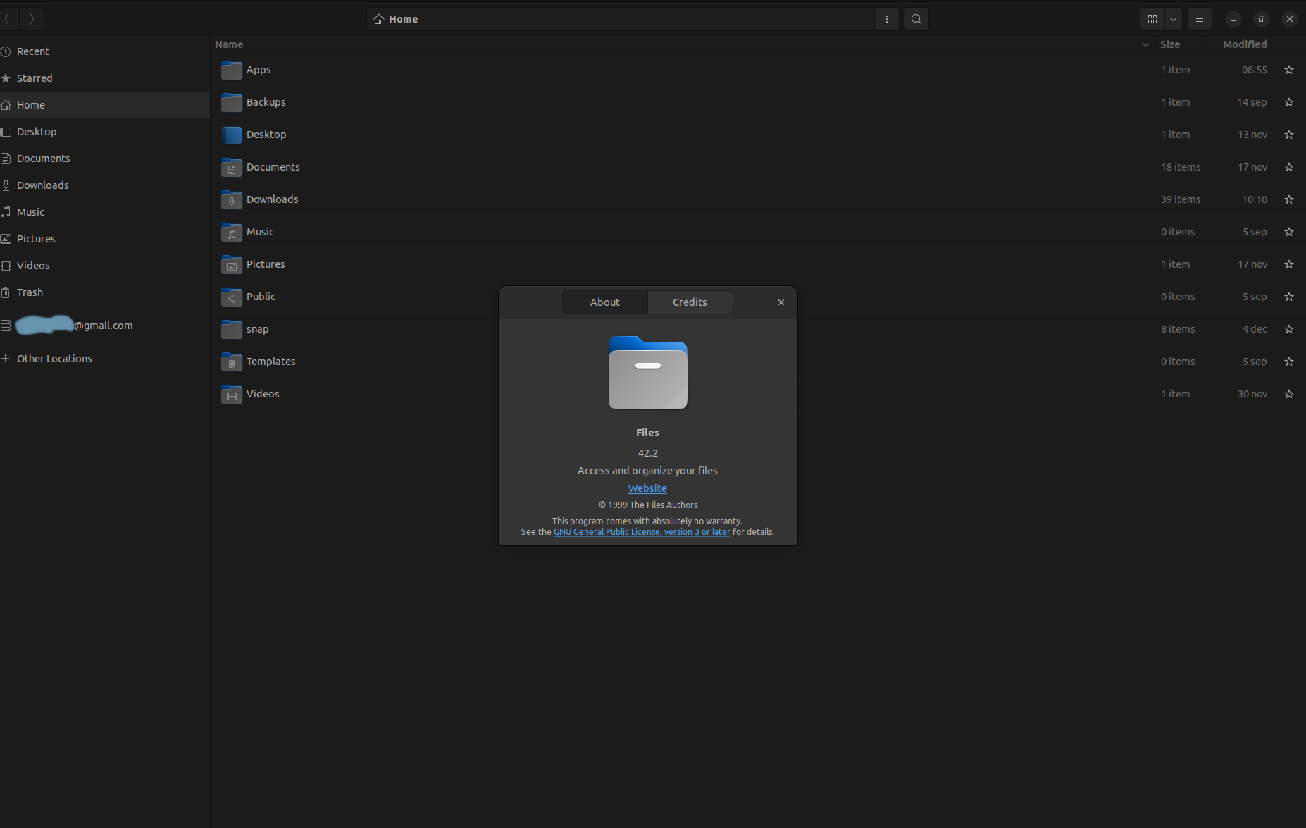 Using "Online accounts" - Google Drive in Ubuntu 22.04 LTS (Gnome) opening a database or keyfile ...