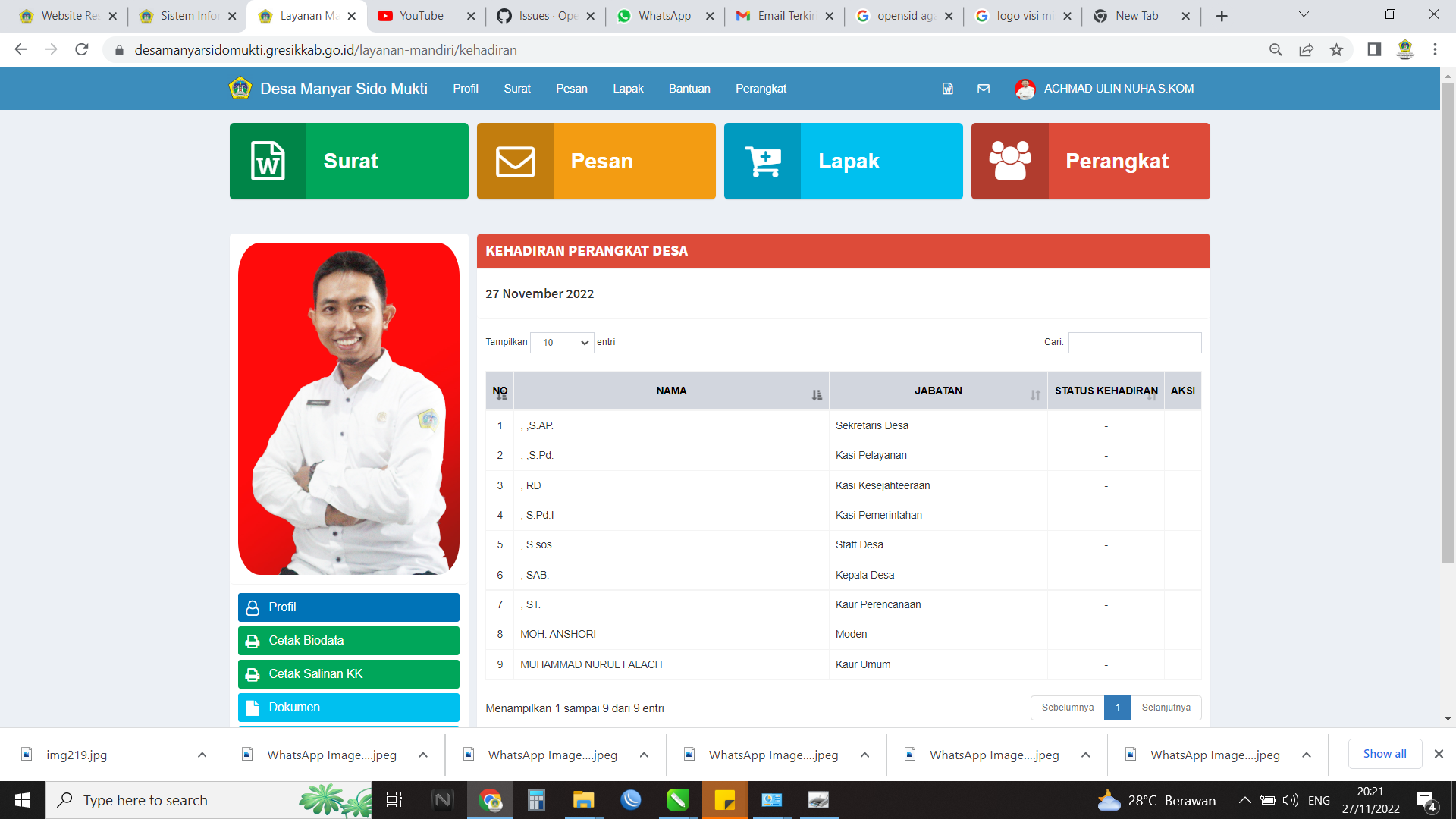 Bugerror Nama Perangkat Dilayanan Mandiri Tidak Keluar · Issue 6040 · Opensidopensid · Github