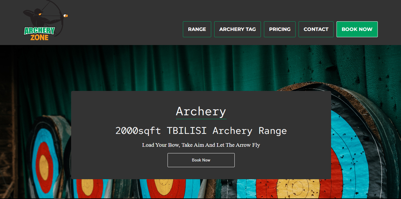 GitHub - AnnaGeld/Archery-Zone-Tbilisi: Buisness landing page for my Archery club. Responsive to ...