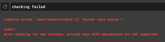 Git Driver Is Broken When Using Privatekey · Issue 79 · Concoursesemver Resource · Github