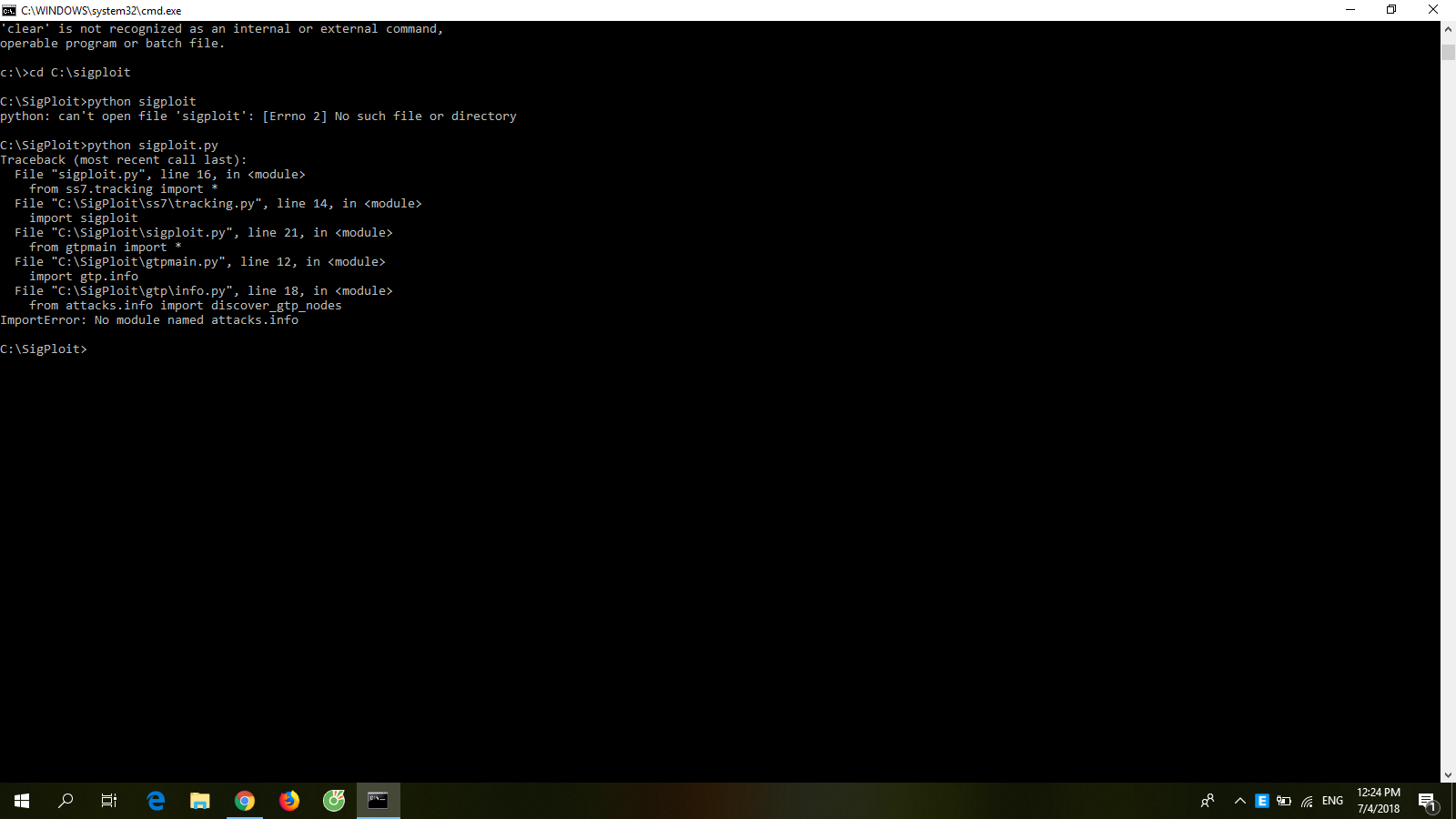 Issue with SRISM with SMS home routing detection · Issue #135 · SigPloiter/SigPloit · GitHub