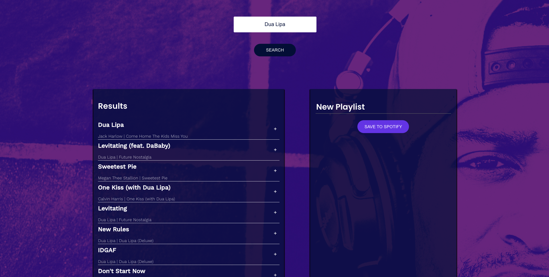 GitHub - joelchua2403/jamming: This webapp uses spotify api to search ...