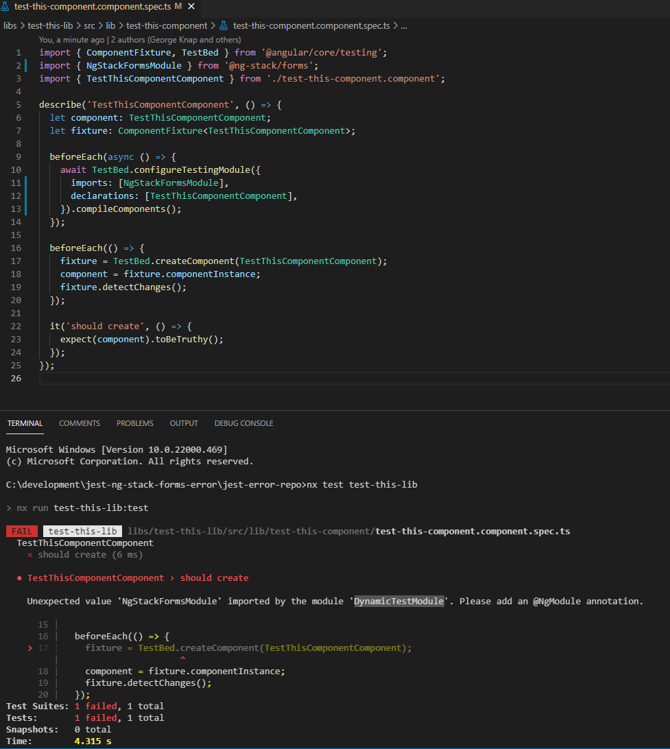Class constructor FormControl cannot be invoked without 'new' · Issue #107 · KostyaTretyak/ng ...
