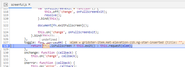This Reference Is Undefined · Issue 141 · Sindresorhus Screenfull · Github