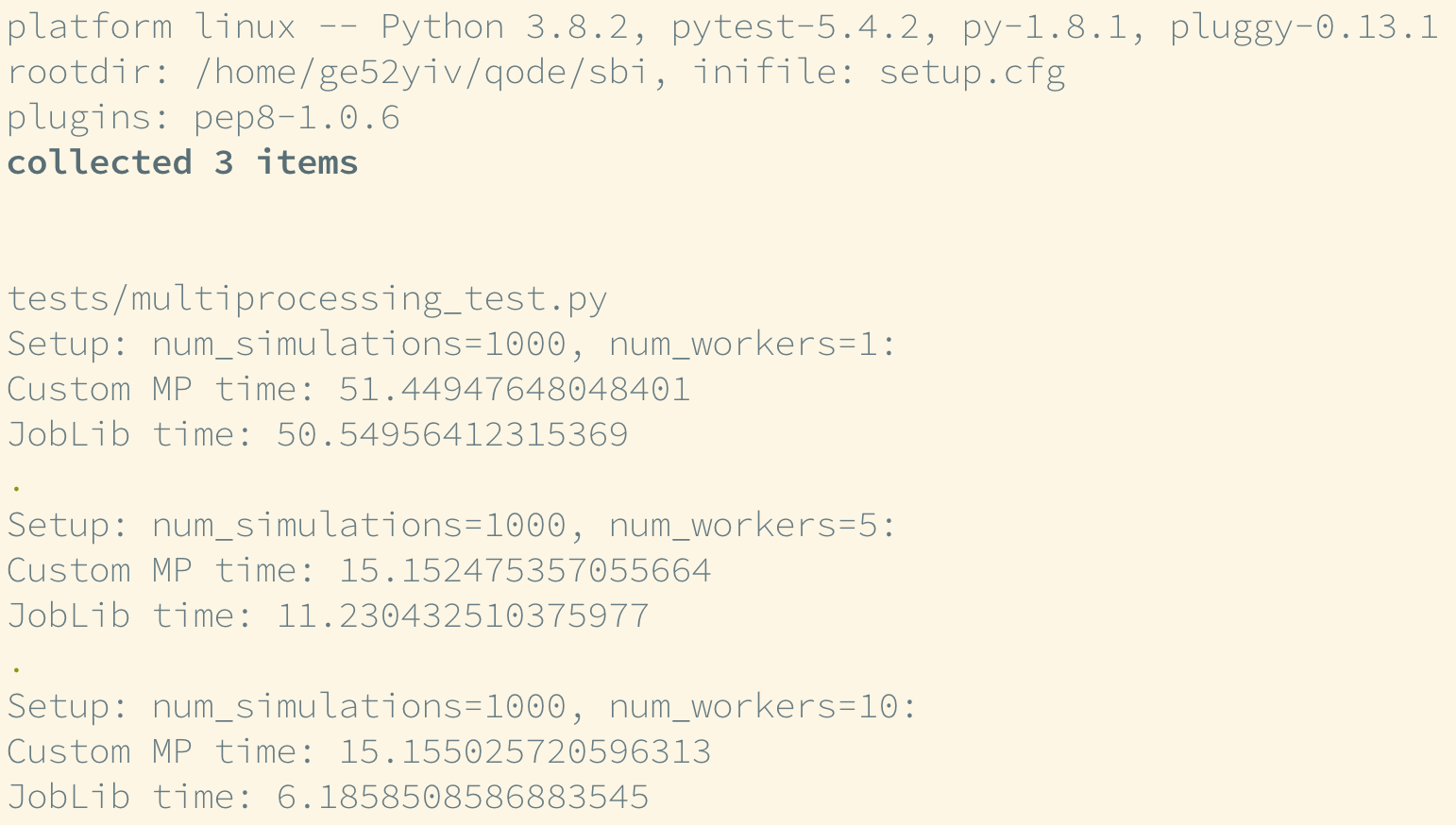 Custom Mp Implementation Is Slower Than Joblib · Issue 223 · Sbi Dev Sbi · Github
