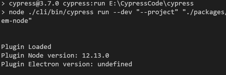 `cypress run` does not log `stderr` from plugins · Issue #5765 · cypress-io/cypress · GitHub
