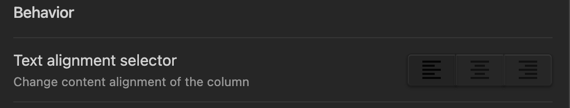 Allow control over justification of cell content · Issue #292 ...