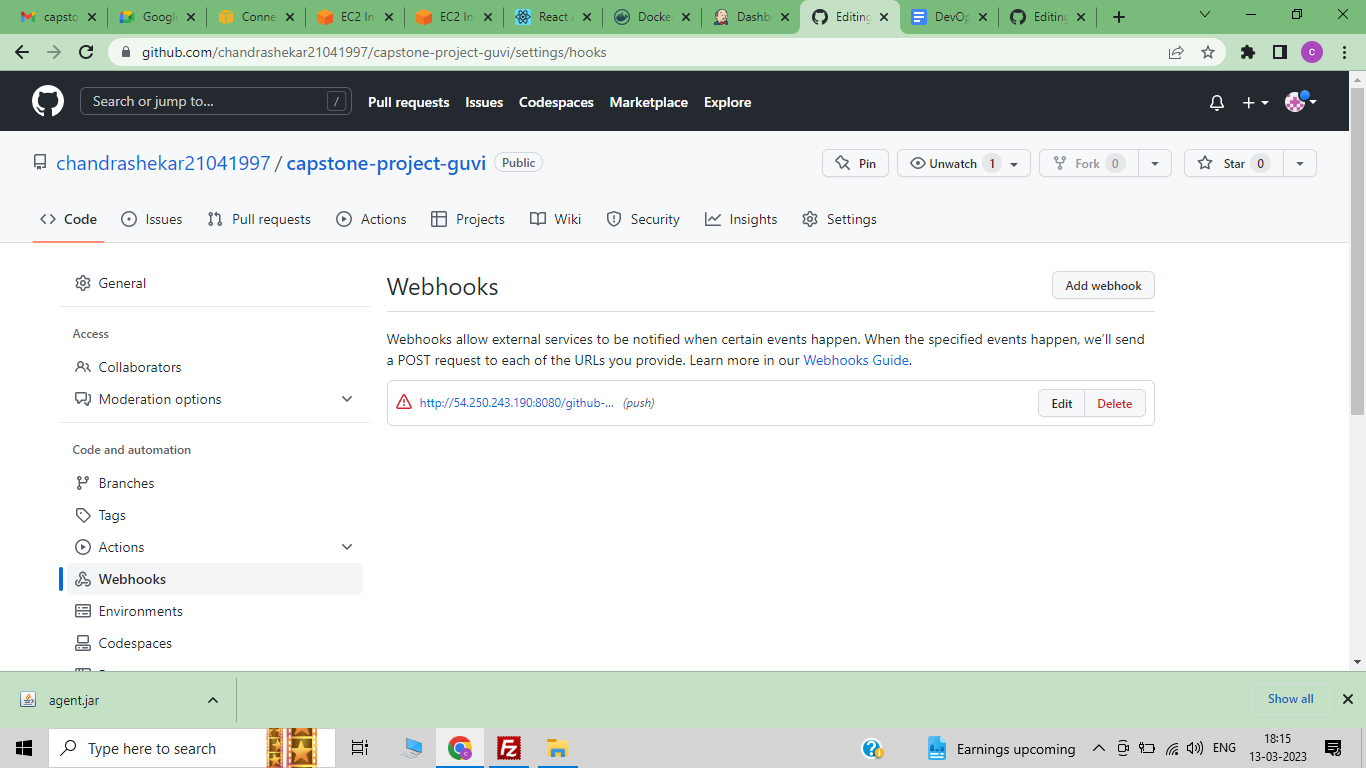 GitHub - chandrashekar21041997/capstone-project-guvi