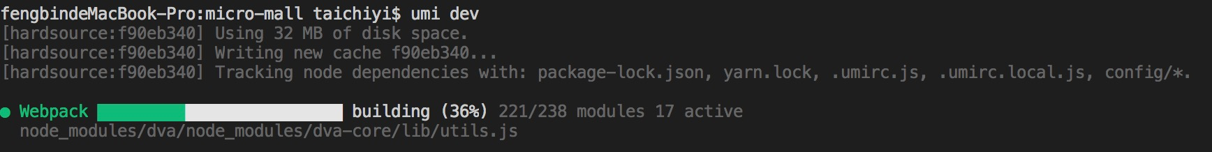 当node_modules下存在react-native包时，umi dev 报错 · Issue #1760 · umijs/umi · GitHub