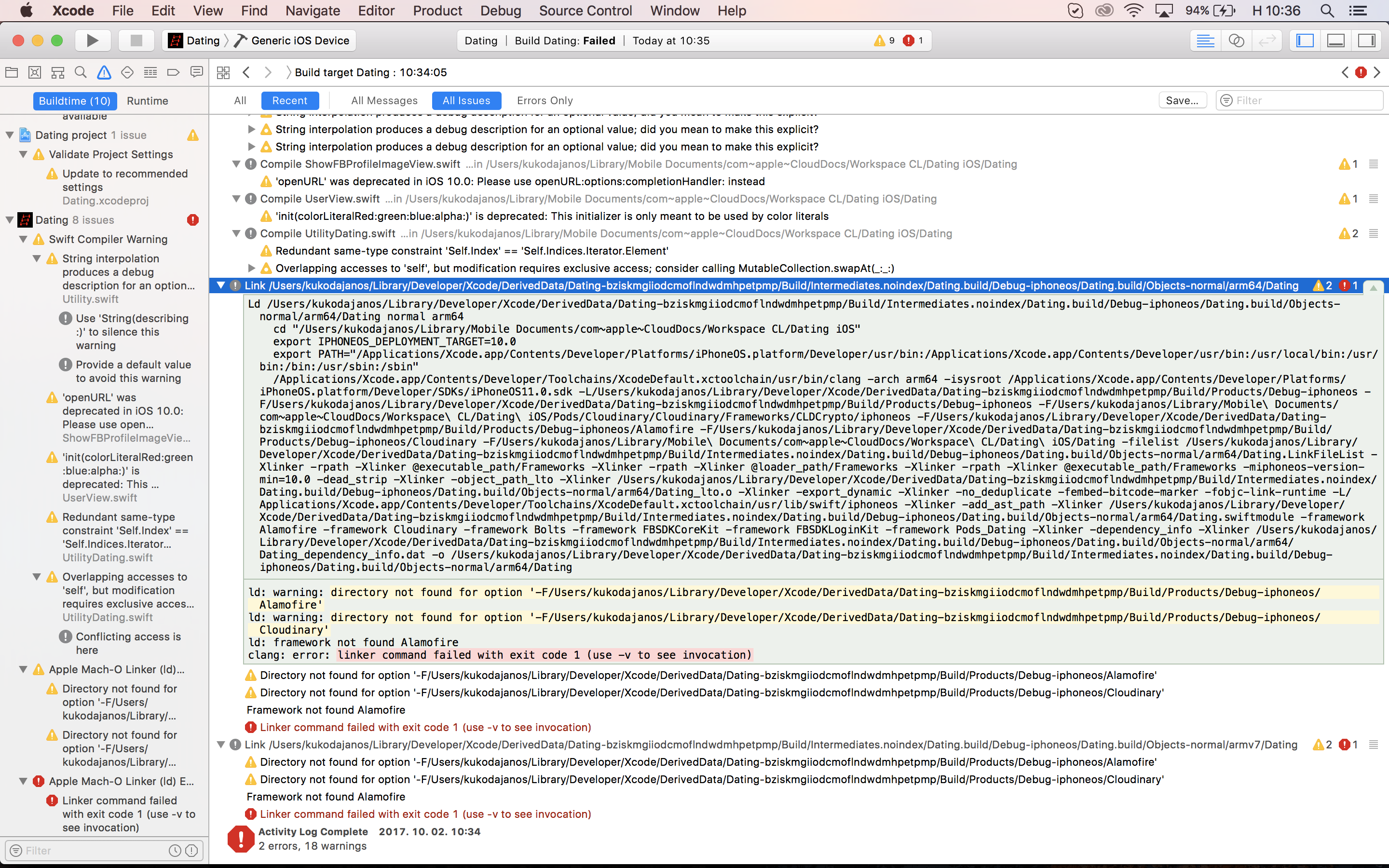 Can Not Install With Pods · Issue 110 · Cloudinary Cloudinary Ios · Github