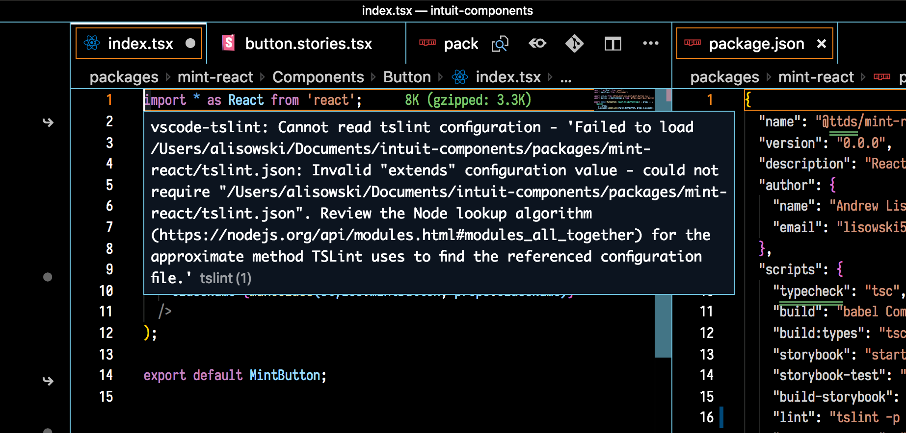 vscode-tslint errors but isnt installed · Issue #64100 · microsoft/vscode · GitHub