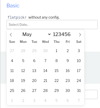 The specified value "NaN" cannot be parsed, or is out of range · Issue #2906 · flatpickr ...