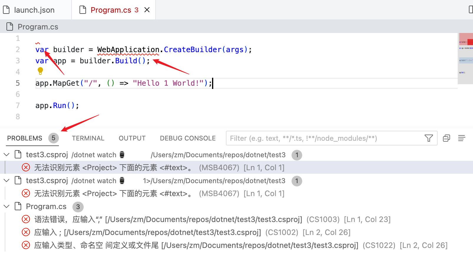 wait for IntelliSense update before attach · Issue #15 · murugaratham/vscode-dotnet-watch · GitHub