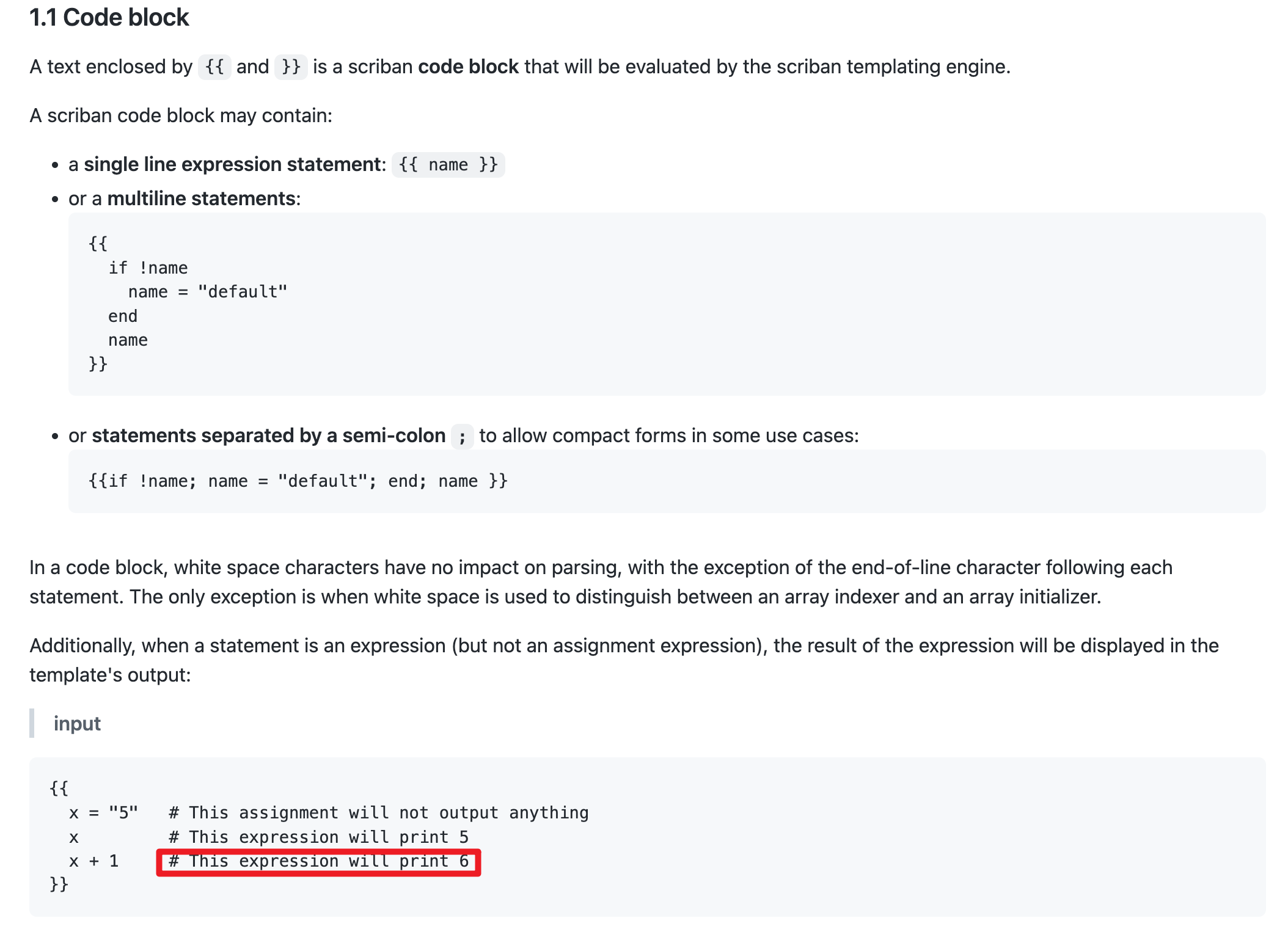 Error This Expression Will Print 6 · Issue 484 · Scriban Scriban · Github
