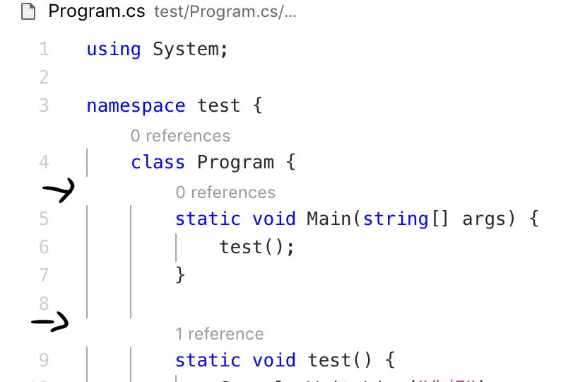 Discontinuousness Of Indent Guide Lines · Issue 3204 · Dotnetvscode Csharp · Github