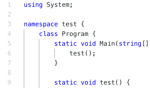 Discontinuousness Of Indent Guide Lines · Issue 3204 · Dotnetvscode Csharp · Github
