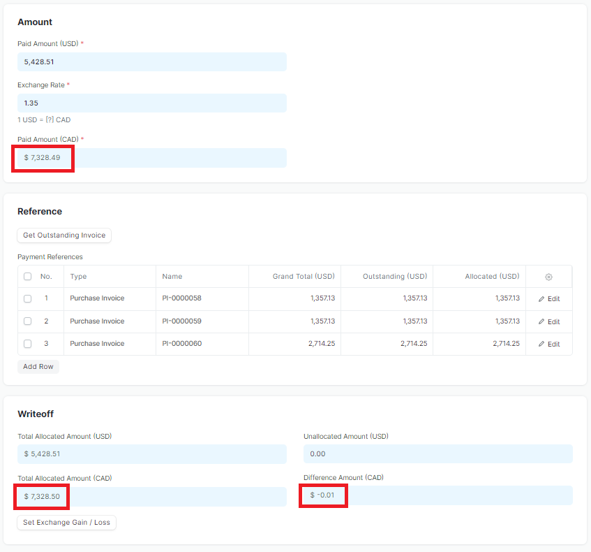 Payment Entry base total allocated amount rounding issue · Issue #33681 · frappe/erpnext · GitHub