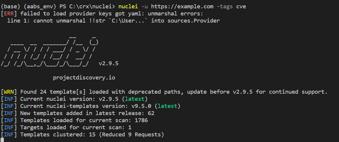 Err Failed To Load Provider Keys Got Yaml Unmarshal Errors Line 1 Cannot Unmarshal Str