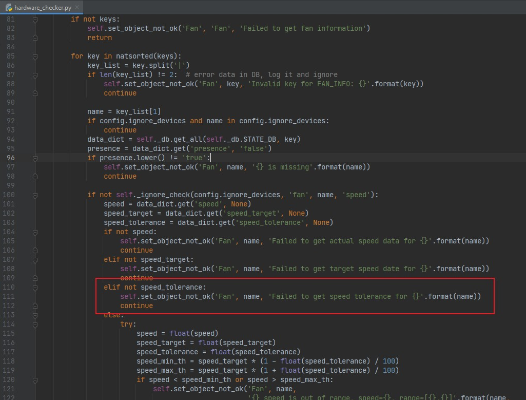 thermalctld no longer adds 'speed_tolerance' to the Redis database · Issue #395 · sonic-net ...