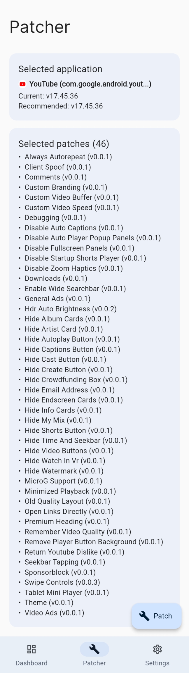 Unable to use ReVanced. Application crashes. · Issue #1684 · ReVanced/revanced-patches · GitHub