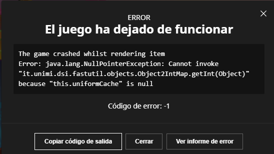 Crash When Accessing Mod Create Recipes and Items with JEI/REI and Creative Menu in Minecraft ...
