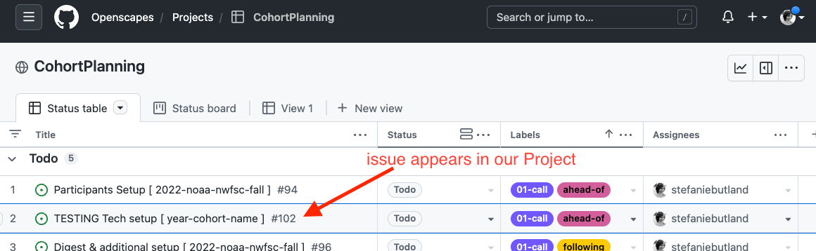 Create issue templates for CohortPlanning GitHub project · Issue #193 ...