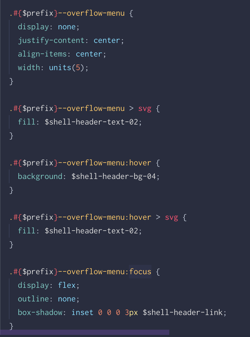Unprefixed OverflowMenu styles are overriding default OverflowMenu styles · Issue #1386 · carbon ...