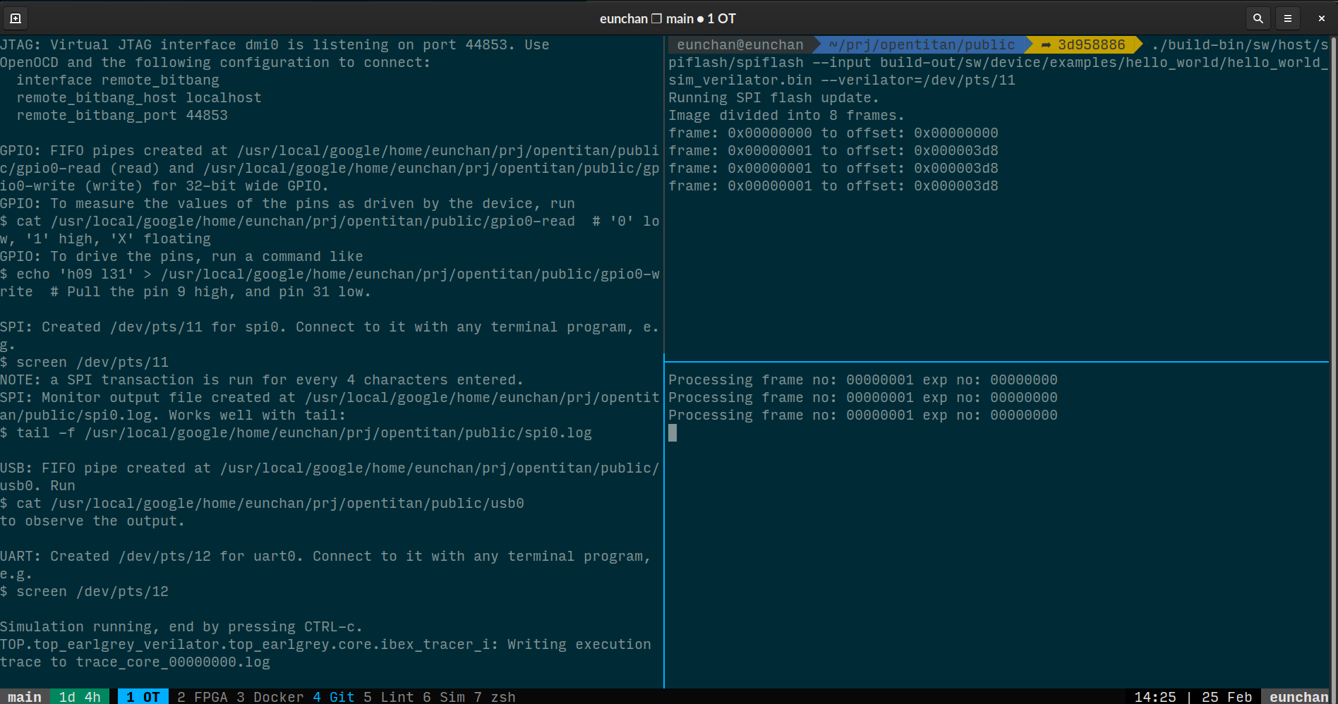SPI (seemingly broken) on Verilator at head · Issue #1606 · lowRISC/opentitan · GitHub