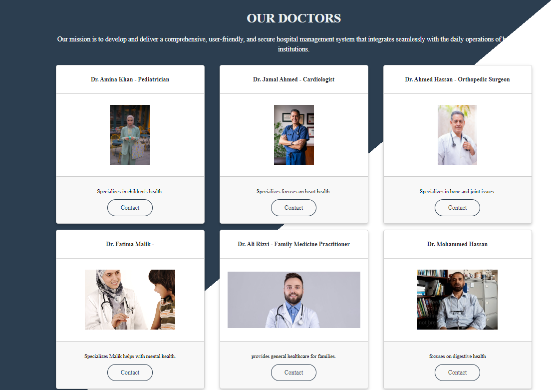 GitHub - AbdulSalamGit/Hospitam-Management-System-Template: Resposive ...