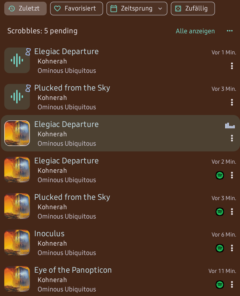 "Pending Scrobbles" Despite Not Pending · Issue #342 · kawaiiDango/pano-scrobbler · GitHub