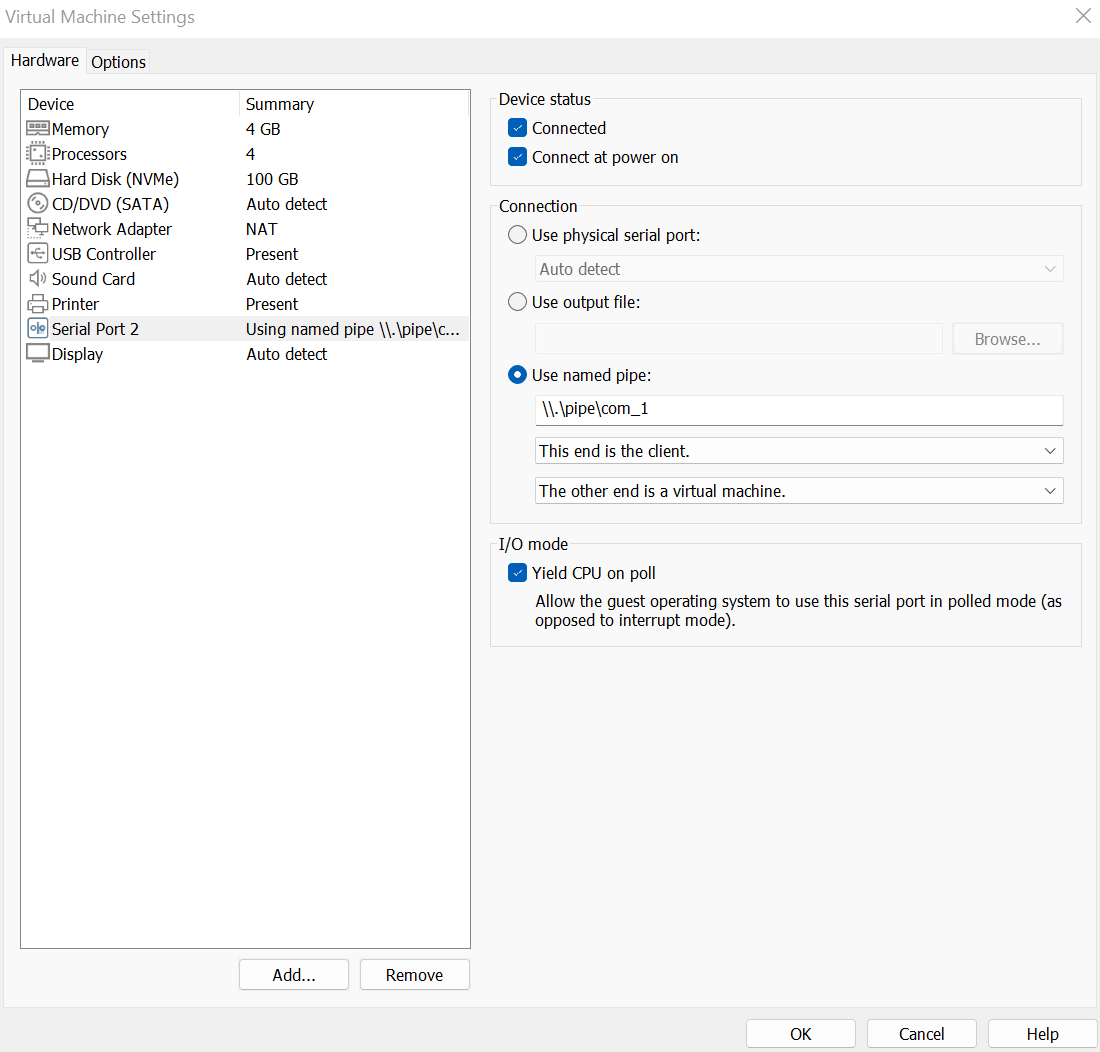 Using HyperDbg in a VMware virtual machine to debug another VMWare virtual machine · Issue #204 ...