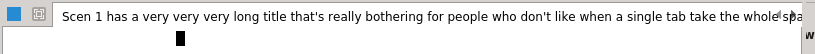 Editor tab should trim long titles · Issue #194 · olivierkes/manuskript · GitHub
