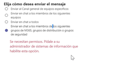 Company communicator does not allow sending to M365 groups · Issue #920 ...