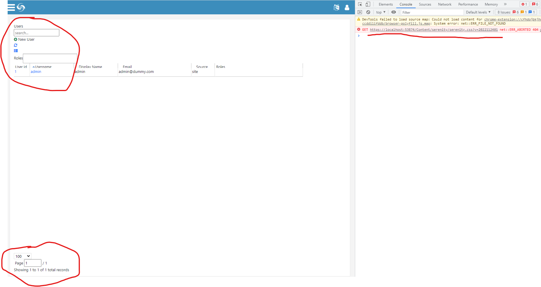 [Bug report]: · Issue #6594 · serenity-is/Serenity · GitHub
