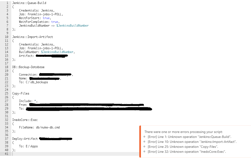 Unknown operation "Sleep" · Issue #26 · Inedo/inedox-jenkins · GitHub