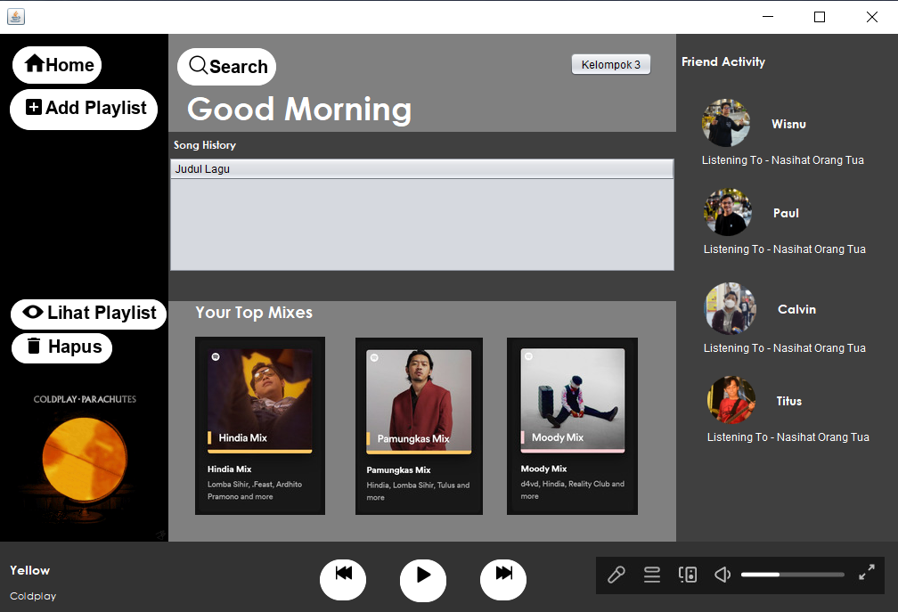 GitHub - AlviZevalli/Music-GUI: Music GUI Design With Sorting and ...