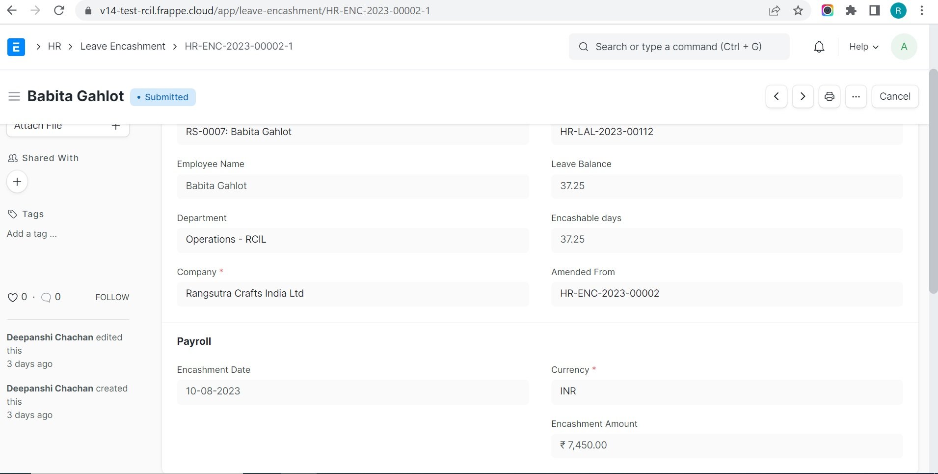 Leave Encashment · Issue #921 · frappe/hrms · GitHub