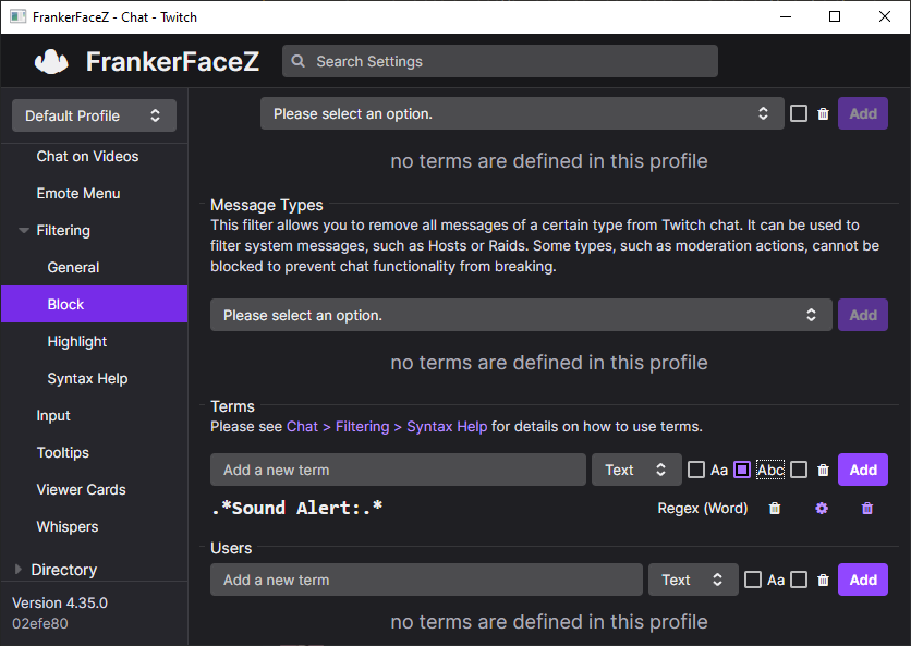 Optional filter for blocking channel point redemptions · Issue #1241 ...