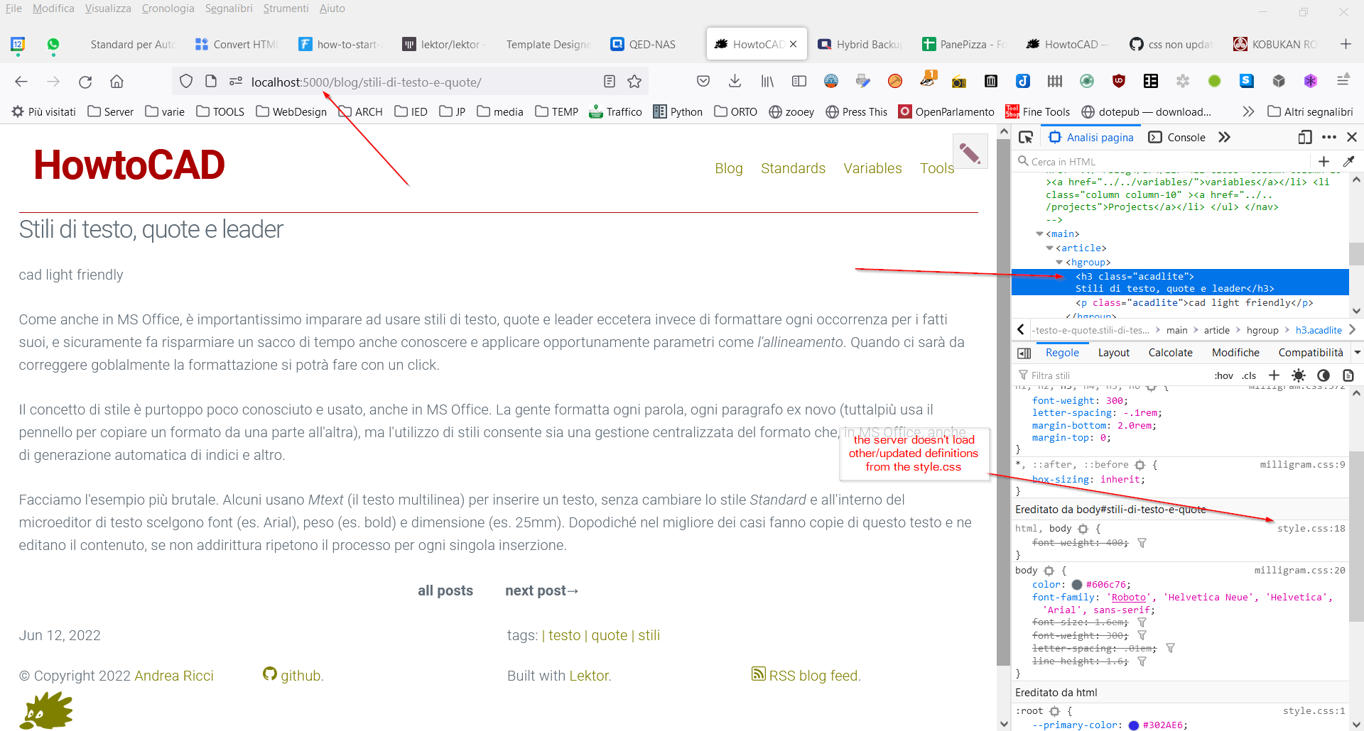 Css Non Updating In Live Server · Issue 1037 · Lektorlektor · Github