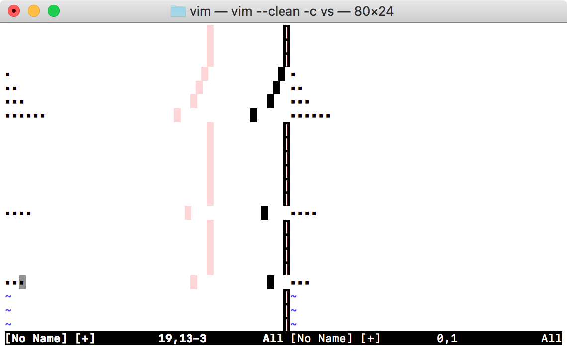 Vertical split rendering issue with Unicode variation selector · Issue #2599 · vim/vim · GitHub