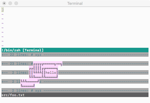 Popup leaves trace in split window with terminal (plus possibly related segfault) · Issue #6438 ...