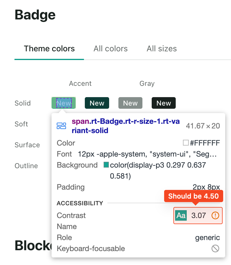 Accessibility: Color contrast · Issue #141 · radix-ui/themes · GitHub