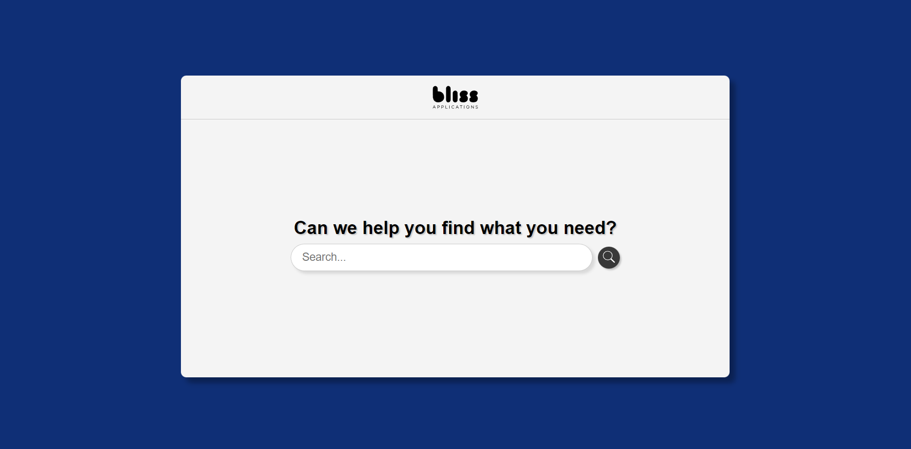 GitHub - rogiandrade/Challenge-Bliss: Bliss Application App