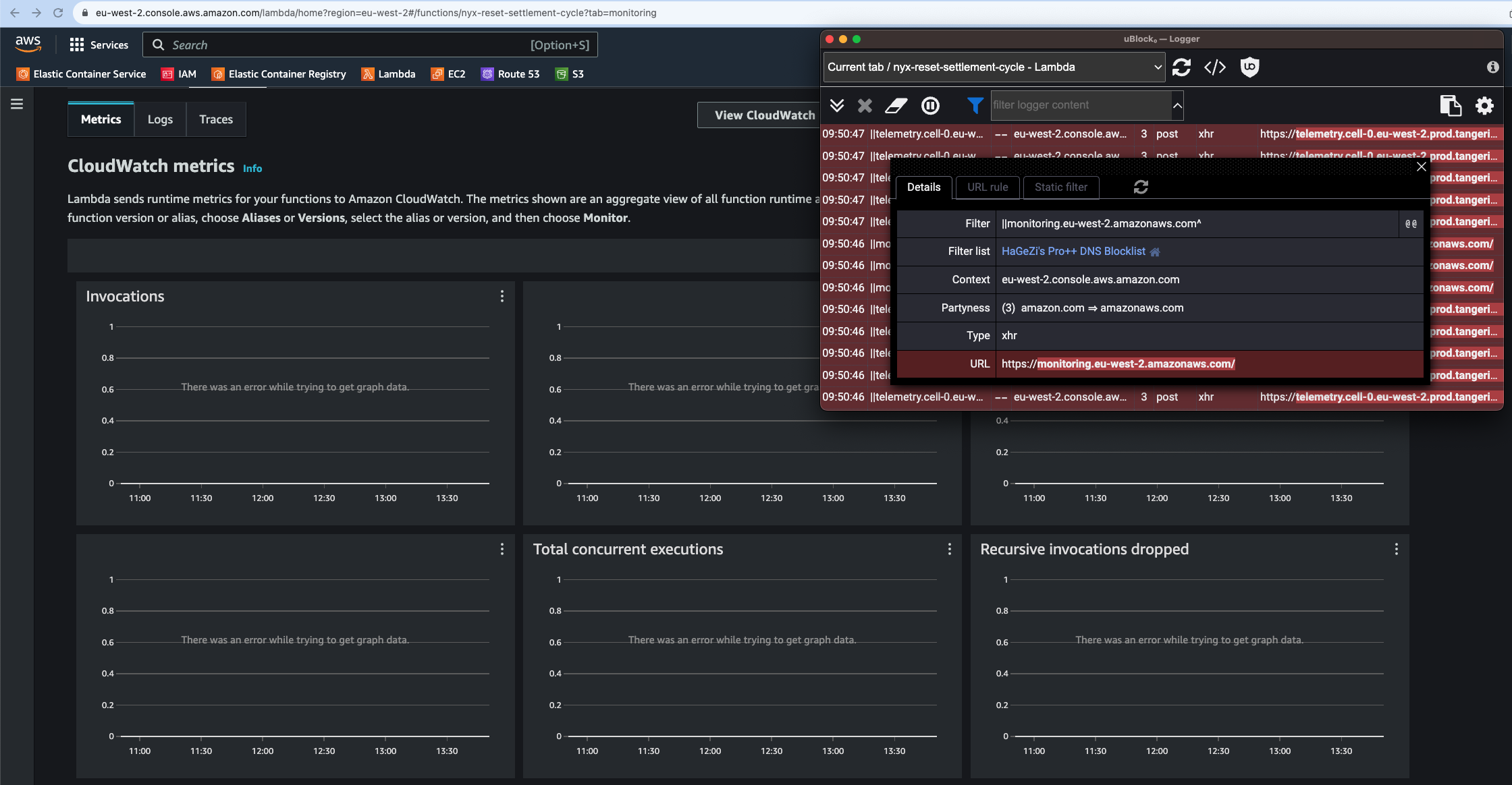 Please consider unblock monitoring. .amazonaws.com · Issue #1598 · hagezi/dns-blocklists · GitHub
